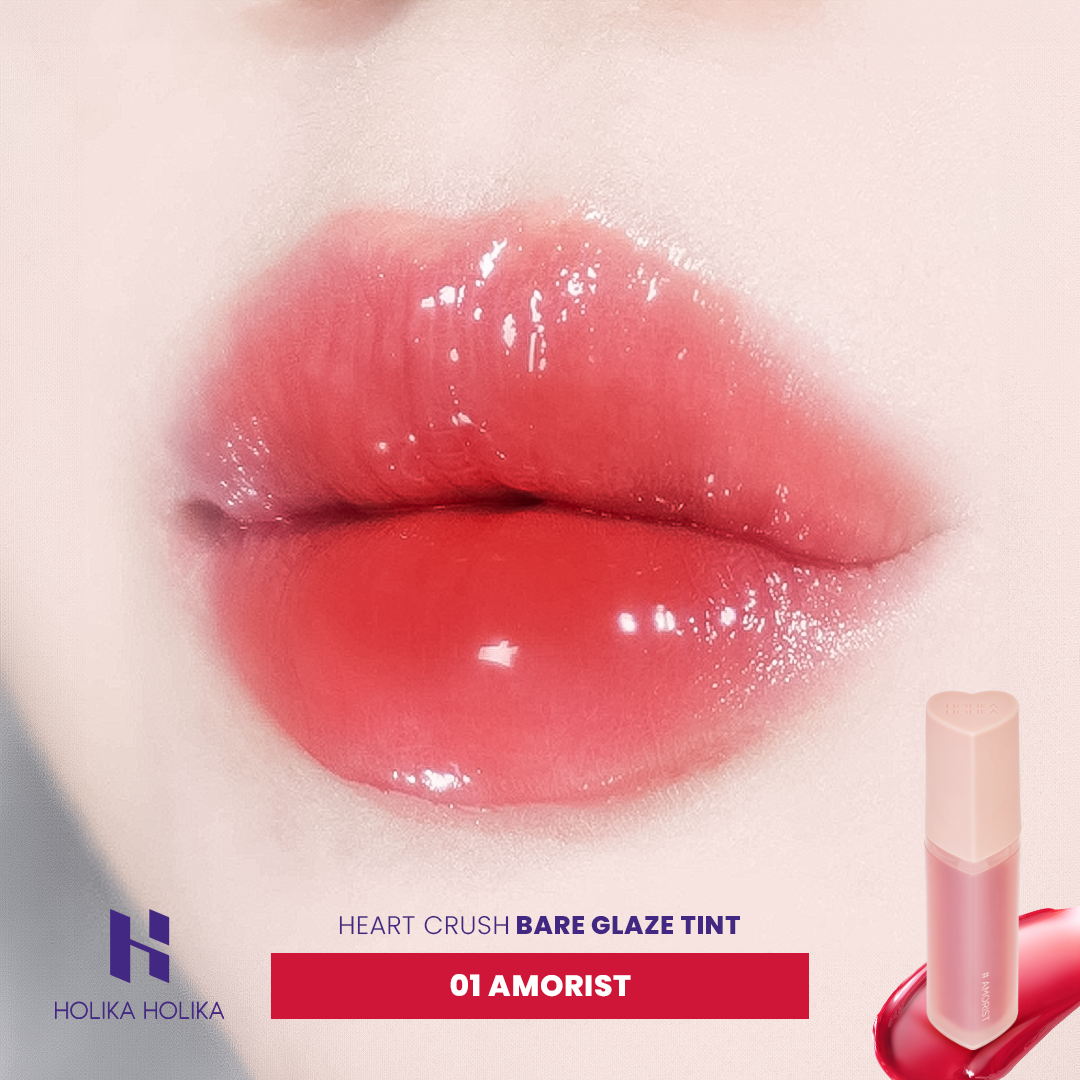 Heart Crush Bare Glaze Tint | Tinted Lip Glaze with Natural Stain ...